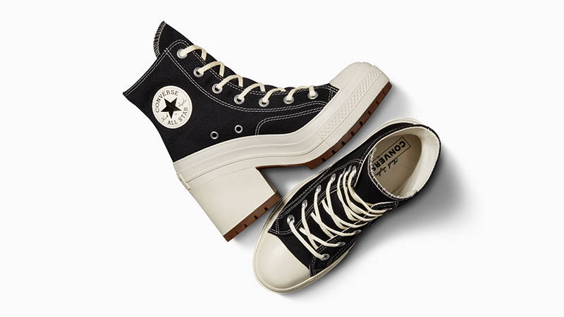 Converse Chuck 70 De Luxe Heel High Black White | Where To Buy | A05347C
