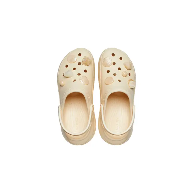 Crocs Mega Crush Shells and Pearls Clog Vanilla | Where To Buy | 209287 ...