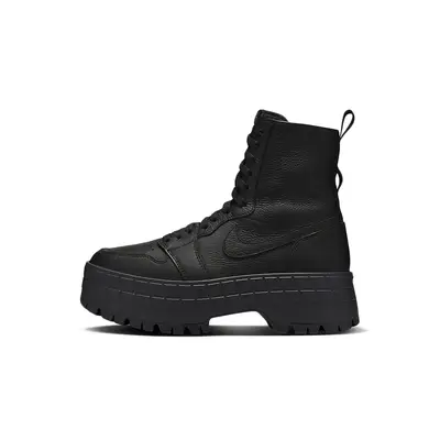 Air Jordan 1 High Platform Brooklyn Boots Black | Where To Buy | FJ5737-001