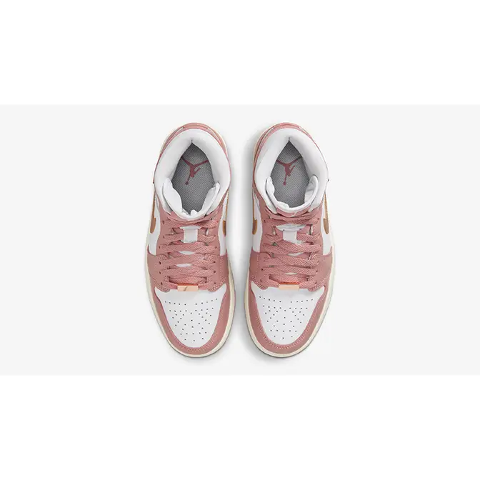 Air Jordan 1 Mid SE Red Stardust | Wo kaufen? | FB9892-670