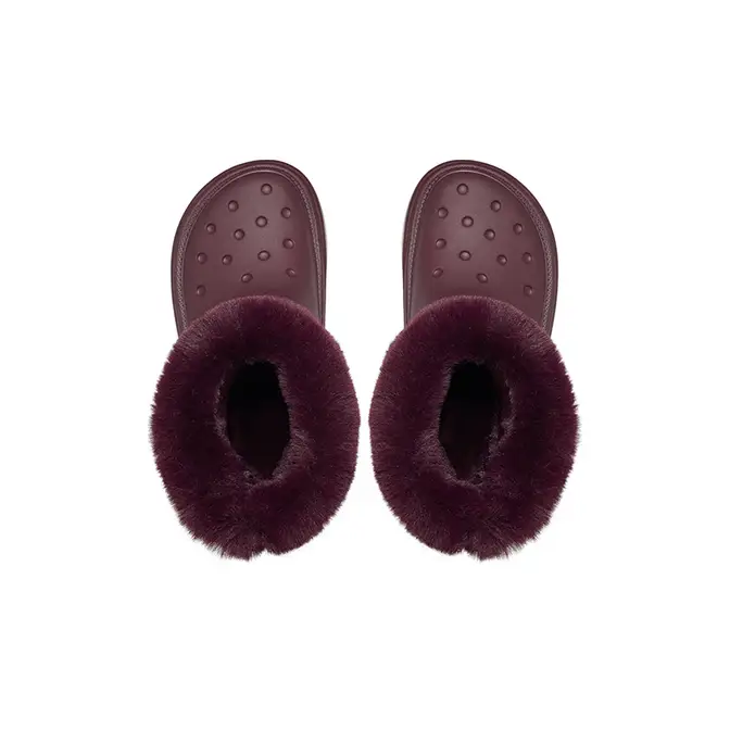 Crocs Stomp Lined Boot Dark Cherry | Where To Buy | 208718-6WD | The ...