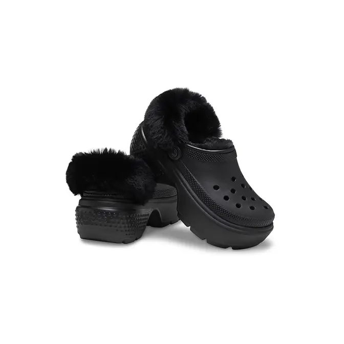 Crocs Stomp Lined Clog Black | Where To Buy | 208546-001 | The Sole ...