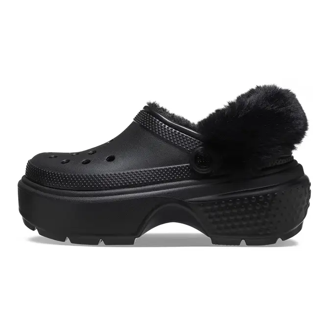Crocs Stomp Lined Clog Black | Where To Buy | 208546-001 | The Sole ...