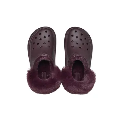 Crocs Stomp Lined Clog Dark Cherry | Where To Buy | 208546-6WD | The ...