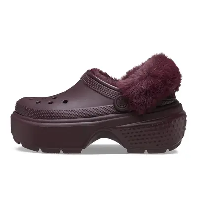 Crocs Stomp Lined Clog Dark Cherry | Where To Buy | 208546-6WD | The ...