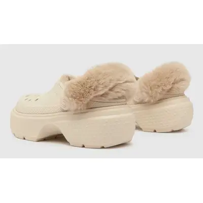 Crocs Stomp Lined Clog Natural | Where To Buy | 208546-160