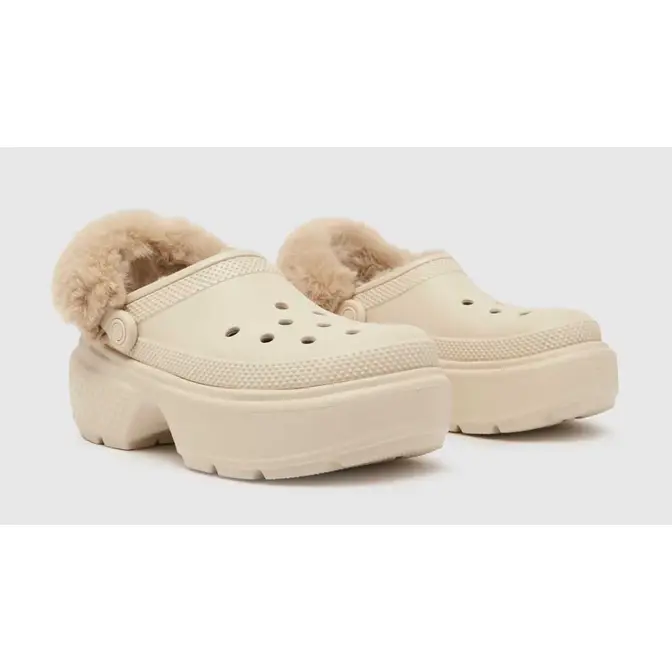 Crocs Stomp Lined Clog Natural | Where To Buy | 208546-160