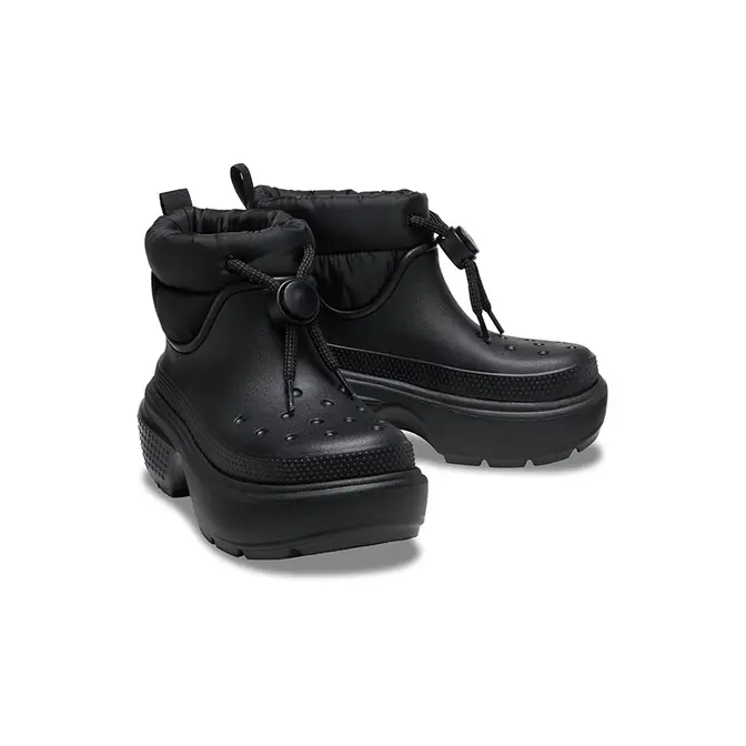 Crocs Stomp Puff Boot Black | Where To Buy | 209324-001 | The Sole Supplier