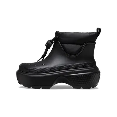 Crocs Stomp Puff Boot Black | Where To Buy | 209324-001 | The Sole Supplier