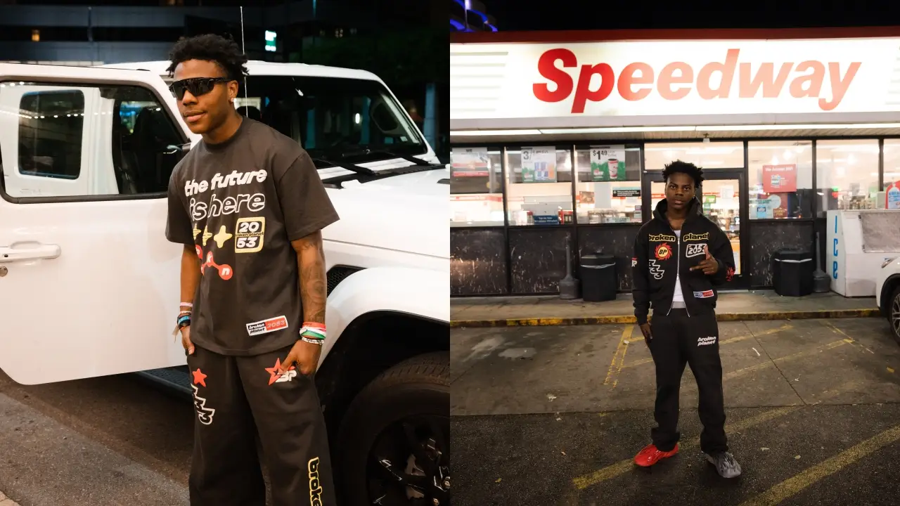 IShowSpeed x Broken Planet Come Together to Preview the ‘Escape To The Future’ Collection