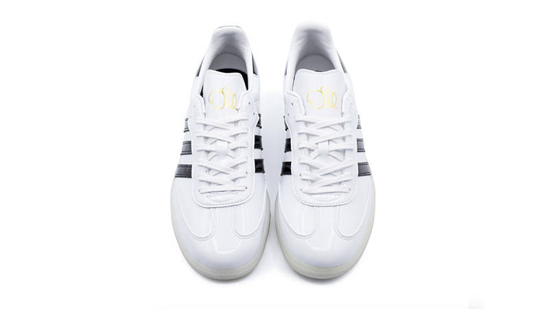 Jason Dill x adidas Samba Patent Leather White Black | Where To Buy ...
