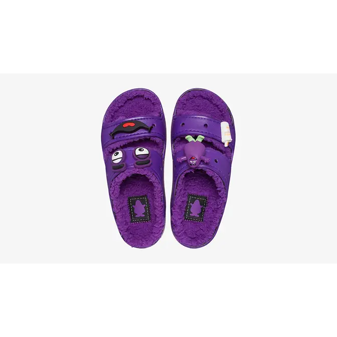 McDonald’s x Crocs Cozzzy Sandal Grimace | Where To Buy | 209392-510 ...