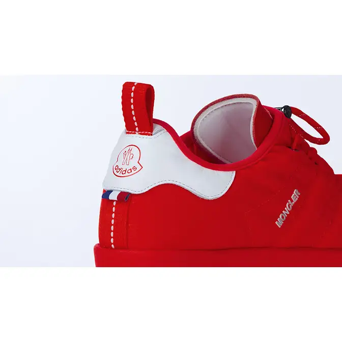 Moncler x adidas Campus Solar Red | Where To Buy | IG7867 | The Sole ...