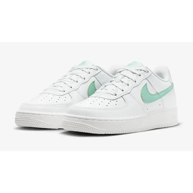 Nike Air Force 1 Low GS White Emerald Rise | Where To Buy | DV7762-104 ...