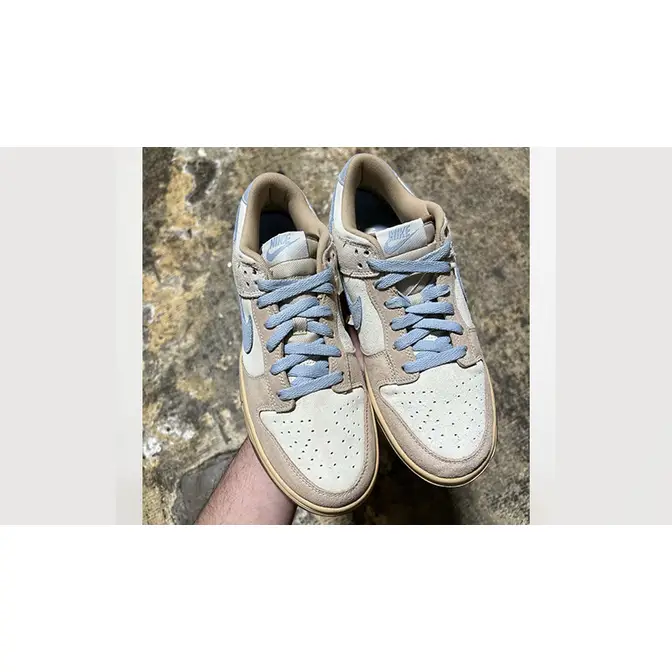 Nike Dunk Low Coconut Milk Light Armory Blue | Where To Buy | HF0106 ...