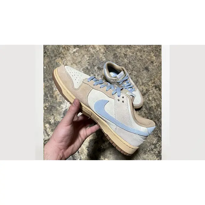 Nike Dunk Low Coconut Milk Light Armory Blue | Where To Buy | HF0106 ...