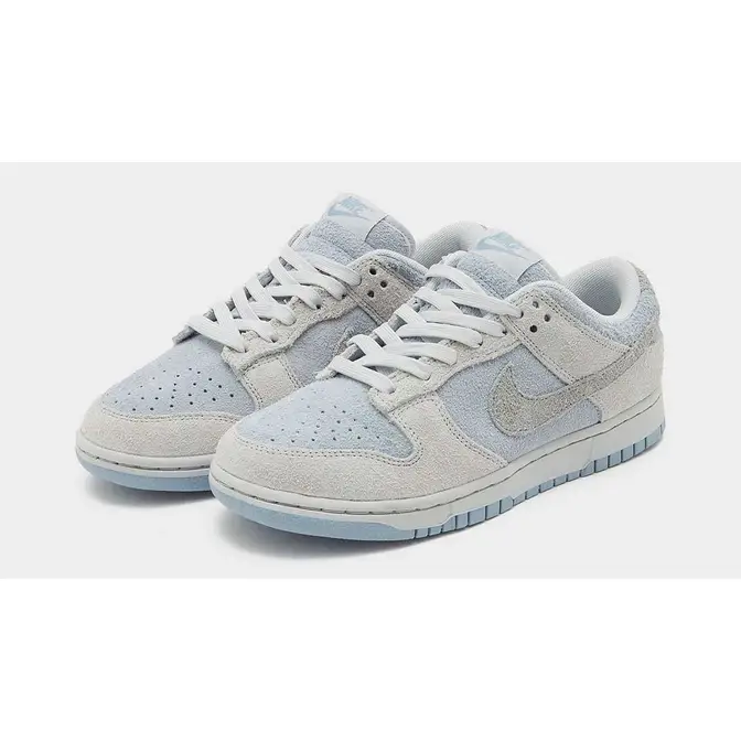 Nike Dunk Low Grey Blue Hairy Suede | Where To Buy | The Sole Supplier