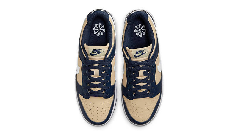 Nike Dunk Low Next Nature Navy Team Gold | Where To Buy | DD1873-401