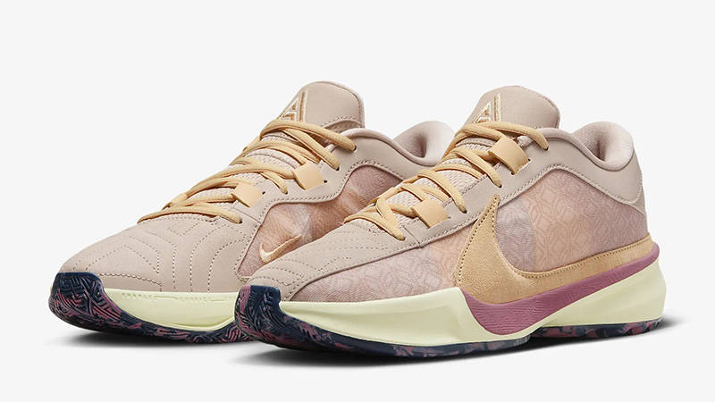 Nike Freak 5 Fossil Stone Desert Berry | Where To Buy | DX4985-200