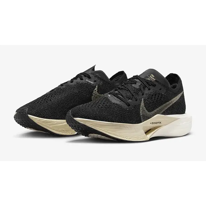 Nike ZoomX Vaporfly 3 Black Metallic Gold Womens | Where To Buy ...
