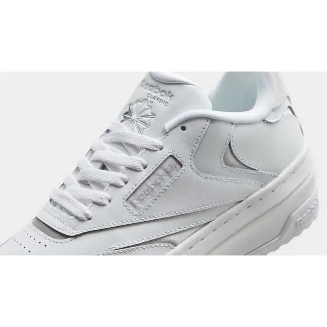 Reebok Club C Extra White Silver | Where To Buy | 19599326 | The Sole ...
