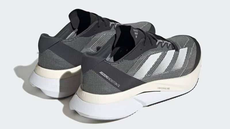 adidas Adizero Boston 12 Black White Carbon | Where To Buy | ID4234