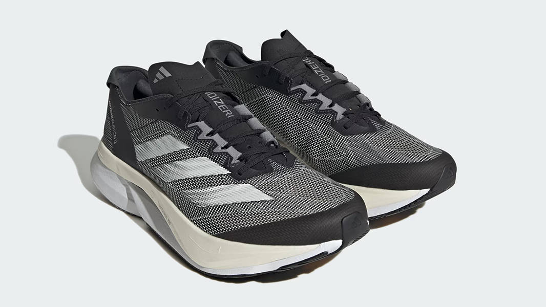adidas Adizero Boston 12 Black White Carbon | Where To Buy | ID4234