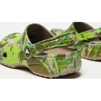 Crocs Classic Clog Bubble Marble Khaki Multi | Where To Buy | 132515728 ...