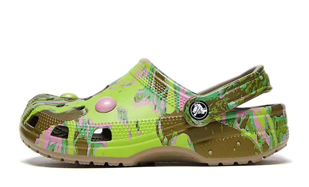 Crocs Classic Clog Bubble Marble Khaki Multi | Where To Buy | 132515728