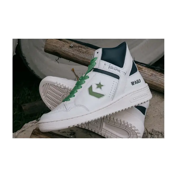 Kasina x Converse Weapon White Green | Where To Buy | A08686C | The ...