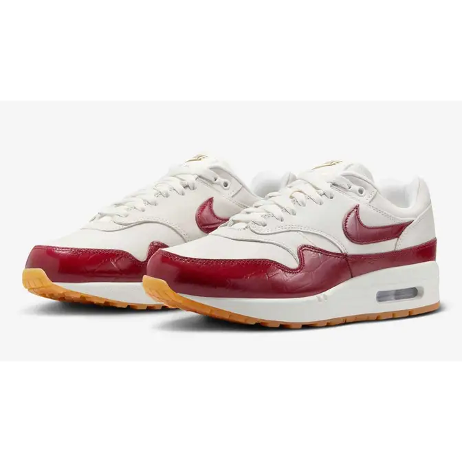 Nike Air Max 1 '87 Sail Team Red | Where To Buy | FJ3169-100 | The Sole ...