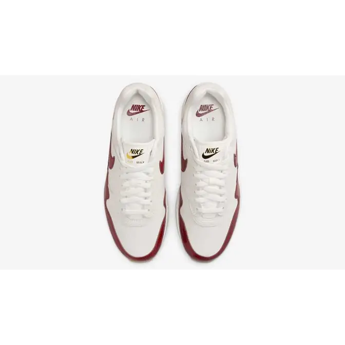Nike Air Max 1 '87 Sail Team Red | Where To Buy | FJ3169-100 | The Sole ...