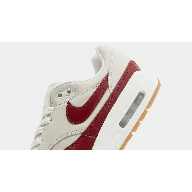 Nike Air Max 1 '87 Sail Team Red | Where To Buy | FJ3169-100 | The Sole ...