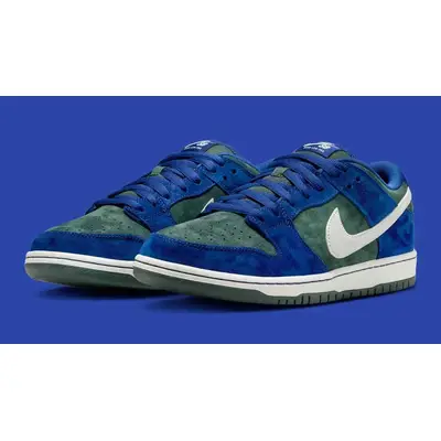 Nike SB Dunk Low Pro Green Royal Suede | Where To Buy | The Sole Supplier