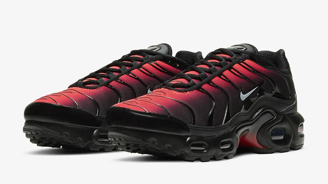 Nike TN Air Max Plus GS Black Crimson | Where To Buy | DD3229-001