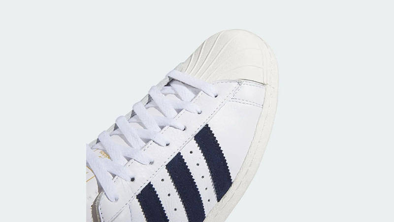 Pop Trading Company x adidas Superstar ADV White Navy | Where To Buy ...
