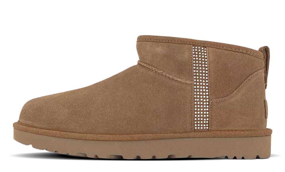 UGG Classic Ultra Mini Bling Boots Chestnut | Where To Buy | 5055145026