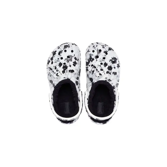 Crocs Baya Printed Lined Clog White Grey | Where To Buy | 205975-10M | The Sole Supplier