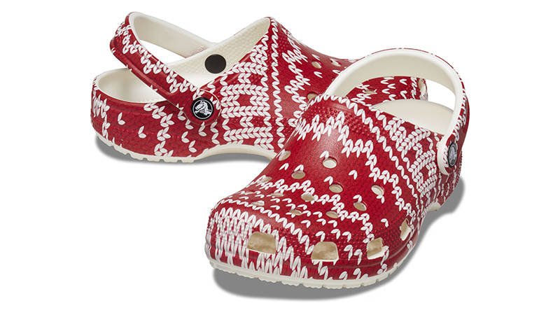 Crocs Classic Clog Holiday Sweater Multi | Where To Buy | 209237-90H