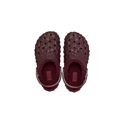 Crocs Classic Clog Lined Geometric Dark Cherry | Where To Buy | 210069 ...