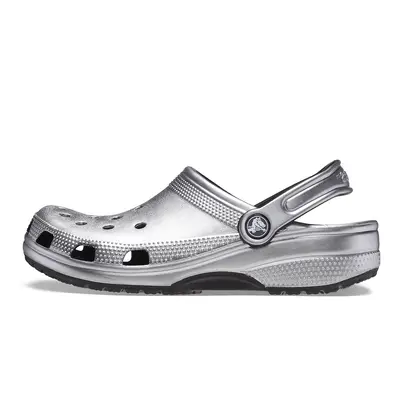Crocs Classic Clog Silver Metallic | Where To Buy | 205831-0P1 | The ...