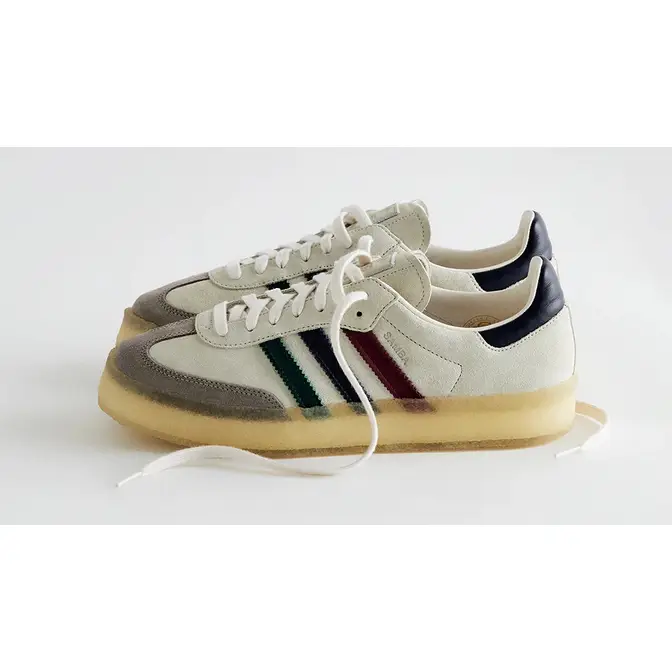 KITH x Clarks x adidas Samba Collegiate Green | Where To Buy | IE4032 ...