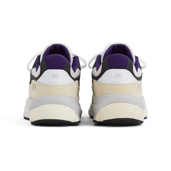 New Balance 990v6 Made in USA White Black Plum | Where To Buy | U990WB6 ...