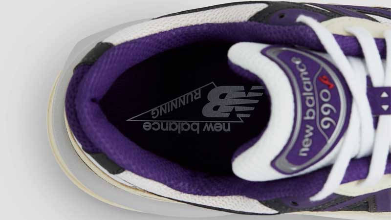 New Balance 990v6 Made in USA White Black Plum | Where To Buy | U990WB6