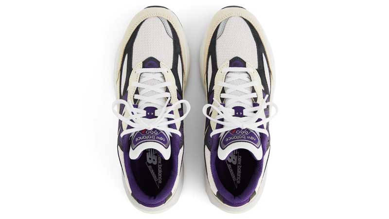 New Balance 990v6 Made in USA White Black Plum | Where To Buy | U990WB6