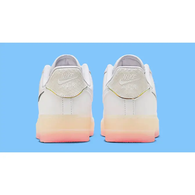 Nike Air Force 1 Low Year Of The Dragon Iridescent White | Where To Buy ...