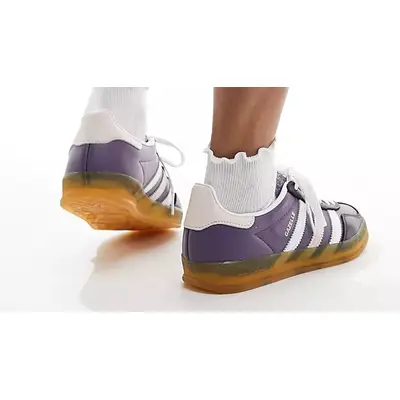 adidas Gazelle Indoor Purple White | Where To Buy | IE2956 | The Sole ...