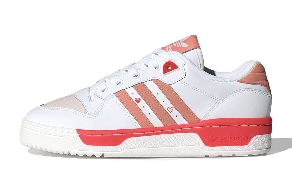 adidas Rivalry Low Heart White Clay | Where To Buy | ID5837 | The Sole ...