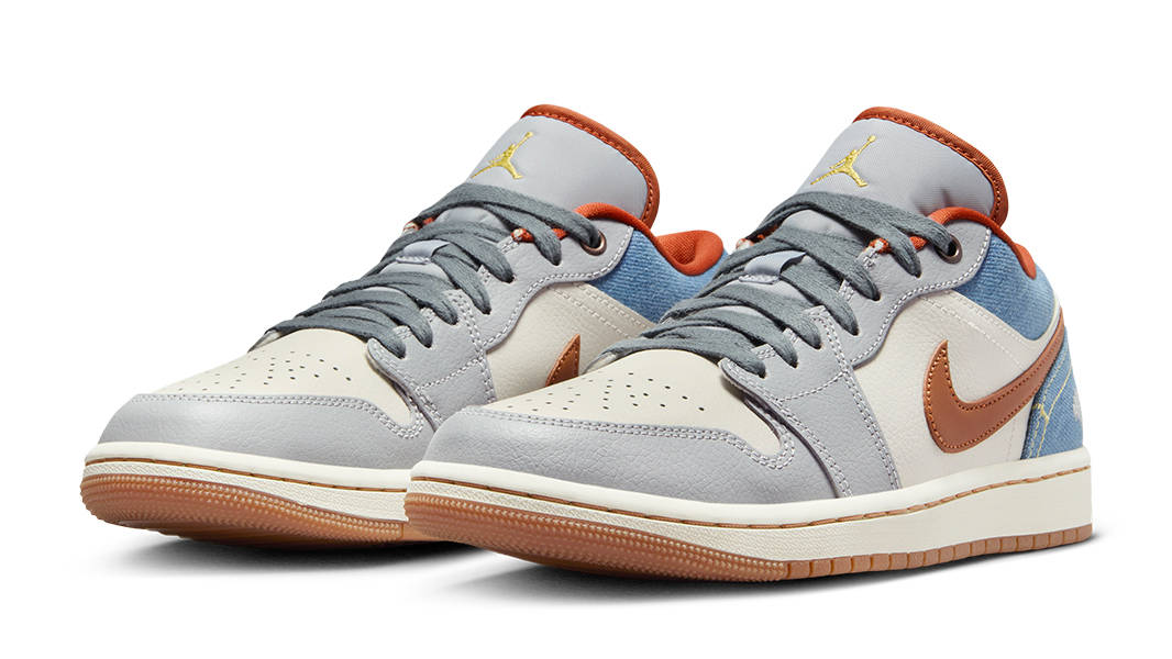 Air Jordan 1 Low Denim Phantom Multi | Where To Buy | FZ5045-091