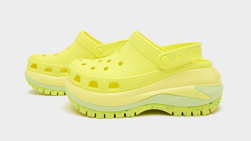 Crocs Mega Crush Clog Yellow | Where To Buy | 19614394